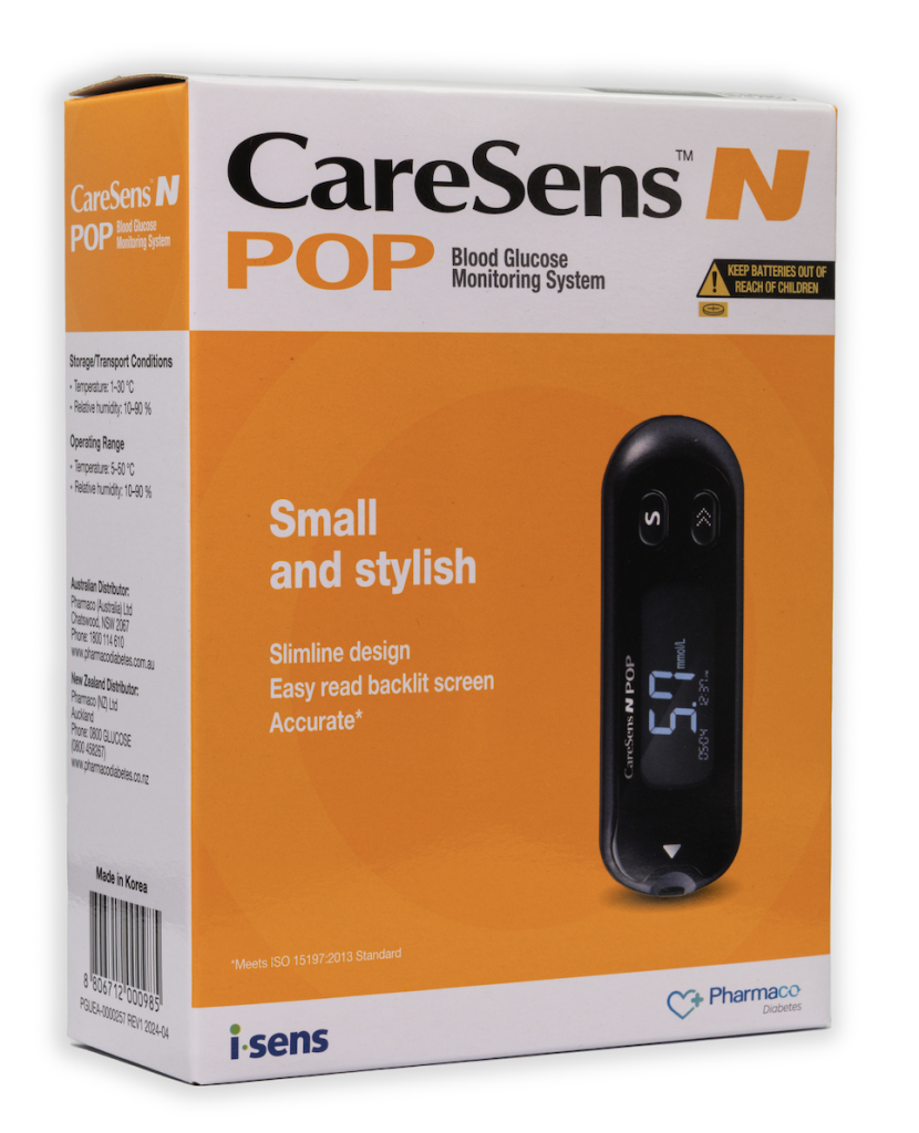 CareSens N Pop Blood Glucose Meter | Medical Sample Fulfilment in ...